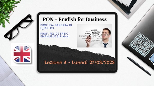 ENGLISH FOR BUSINESS - Lesson 6 | Genially