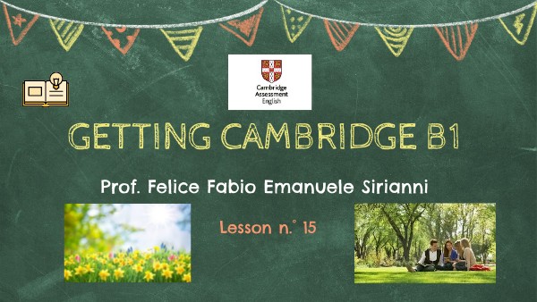 GCB1 - lesson 15 | Genially