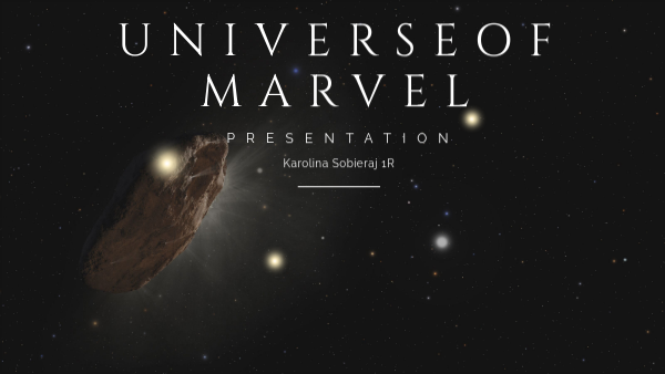 Marvel presentation | Genially