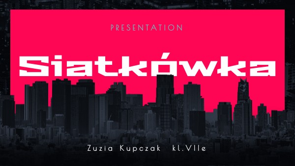 siatkówka | Genially