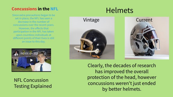 Concussions in the NFL | Genially