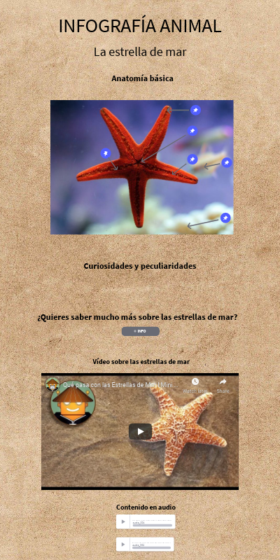 La estrella de mar | Genially