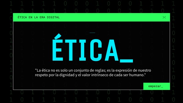 ÉTICA EN LA INFORMATICA | Genially