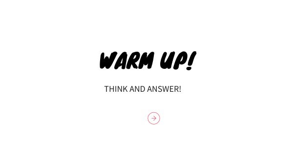 WARM UP | Genially