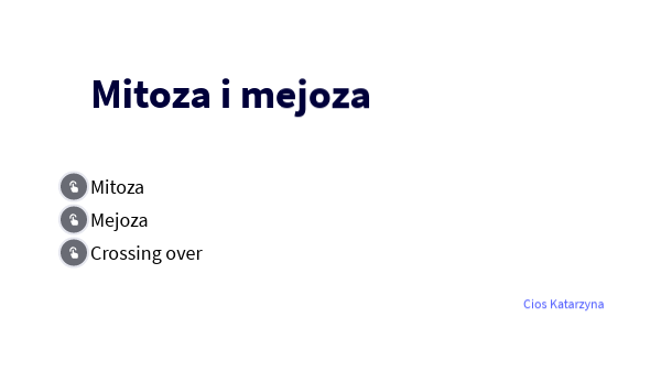 mitoza i mejoza | Genially