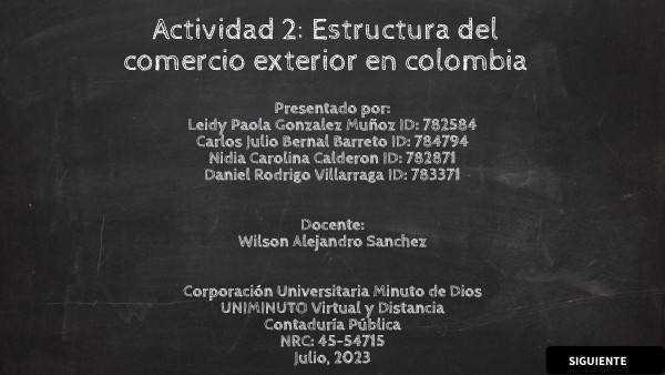 COMERCIO EXTERIOR | Genially