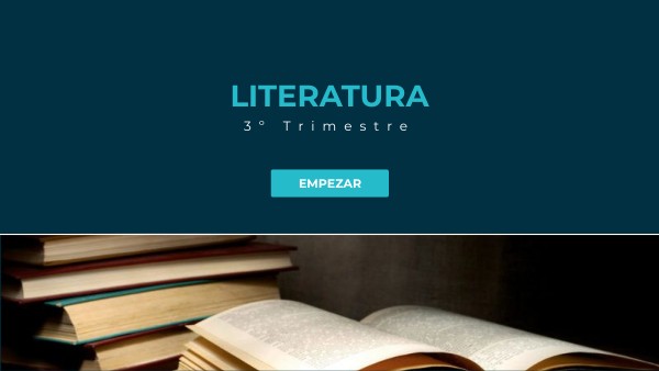 LITERATURA 3º TRIMESTRE