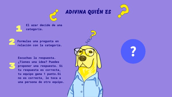 Adivina quién es