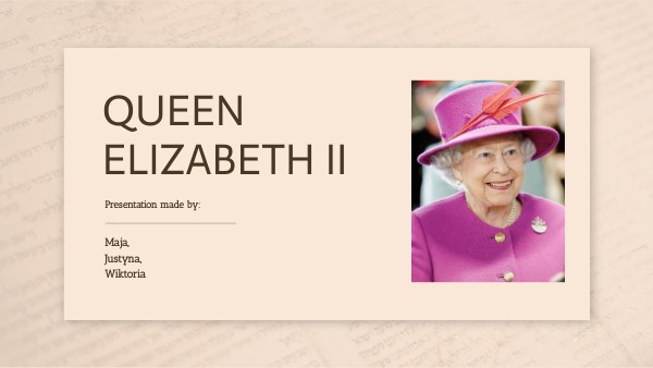 Queen Elizabeth II | Genially