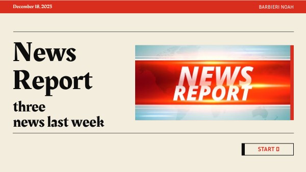 News report 15/01/2024 | Genially