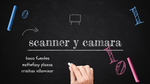 scanner y cámara