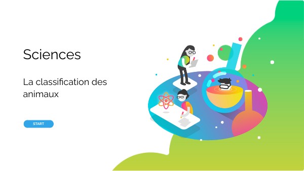 La classification des Animaux | Genially