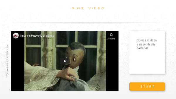 Quiz sul film Pinocchio | Genially