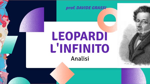 LEOPARDI - L'infinito | Genially