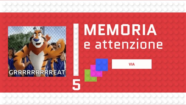 Gioco memoria 5