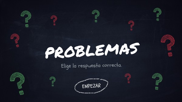 Problemas | Genially