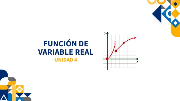 UNIDAD 4: Función de Variable Real