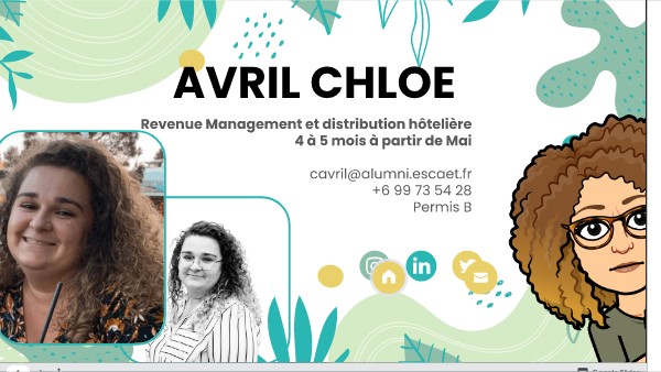 Chloé AVRIL Présentation