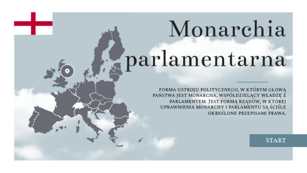 XVI Monarchia parlamentarna Anglia | Genially