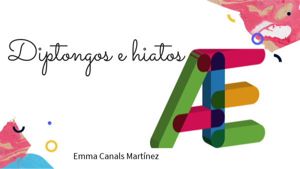Diptongos e hiatos