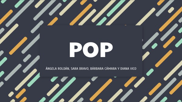 PRESENTACIÓN POP