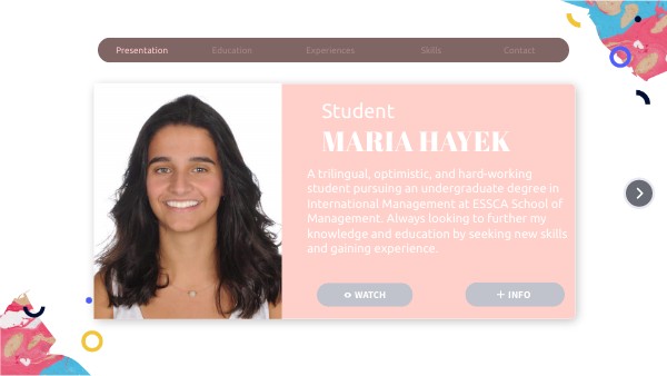 Maria Hayek CV | Genially