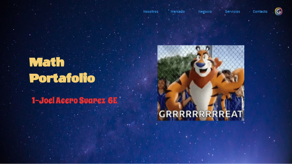 Portafolio Math 1-Joel Acero 6E