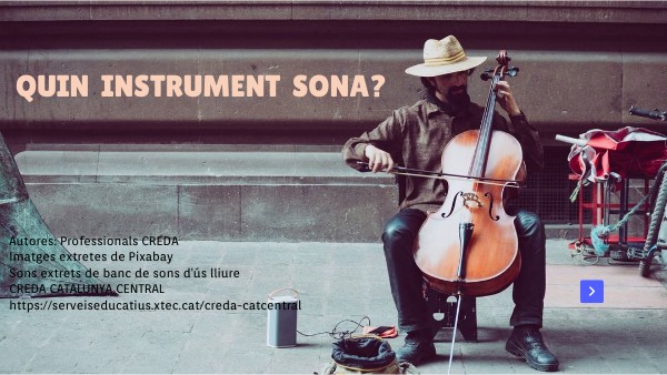 Identificació-nivell 1-QUIN INSTRUMENT SONA? 1