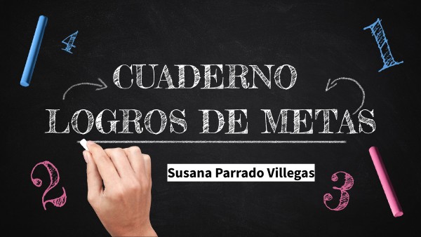 CUADERNO DE LOGROS DE METAS | Genially