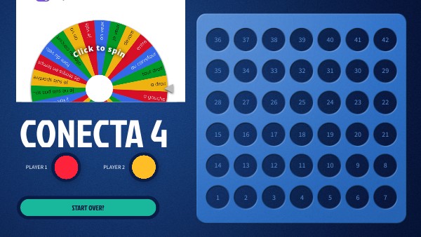 CONECTA 4 - Studio 1 revision | Genially