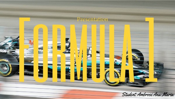 Formula 1.... | Genially