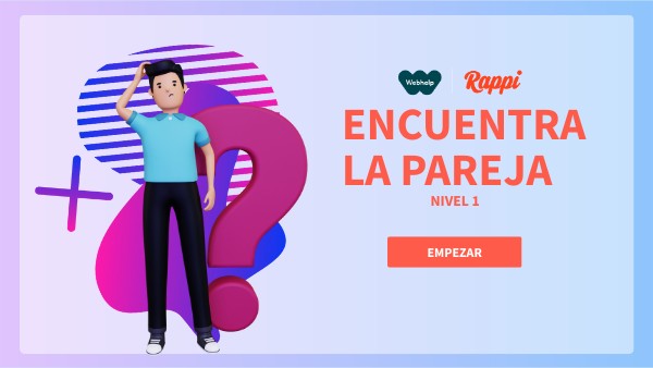 NIVEL 1 ENCUENTRA LA PAREJA | Genially