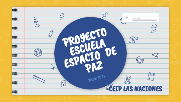 MEMORIA ESCUELA ESPACIO DE PAZ CEIP LAS NACIONES. CURSO 20/21