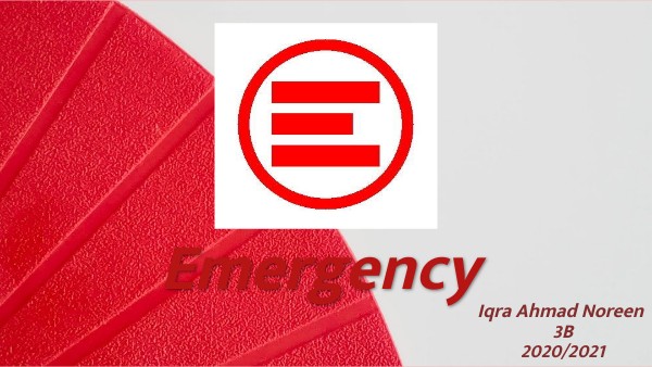 emergency | Genially