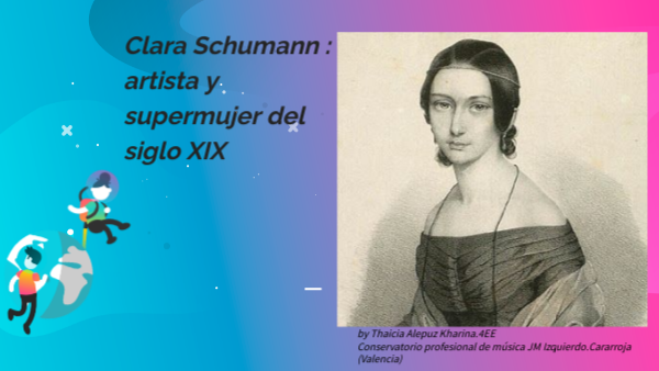 Clara Schumann by Thaicia Alepuz