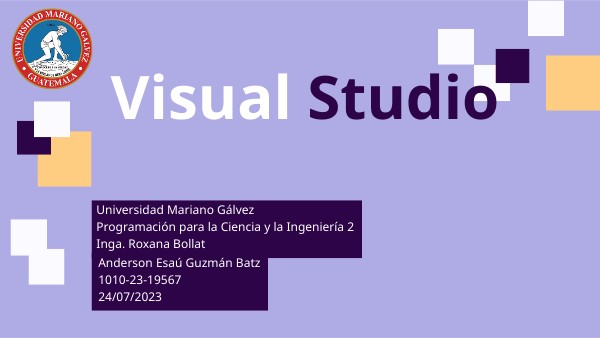 Visual Studio | Genially