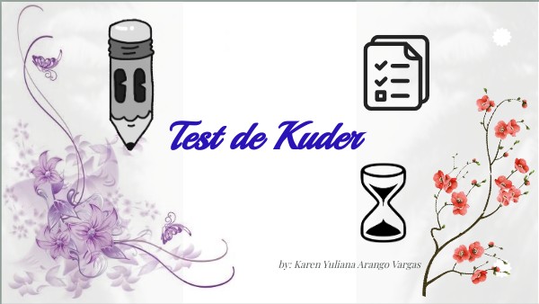 Test de Kuder | Genially