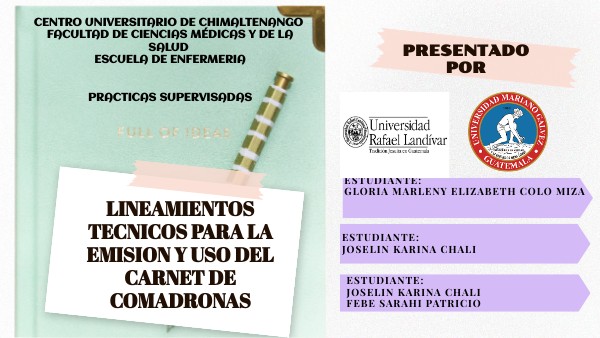 CARNET DE LAS COMADRONAS | Genially