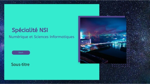Présentation NSI | Genially