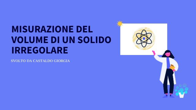 Calcolo del volume di un solido irregolare