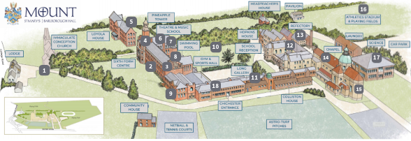 Mount St Mary's College Interactive Map