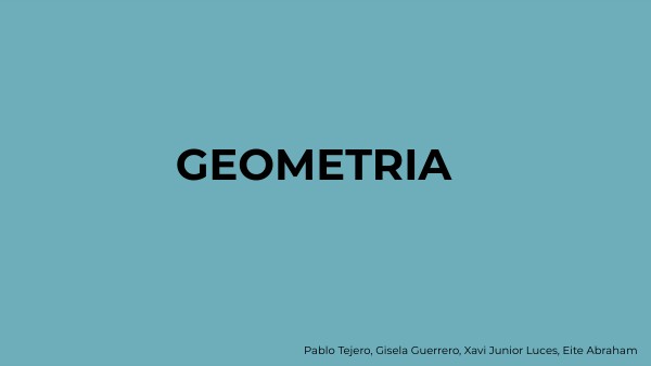 Geometria