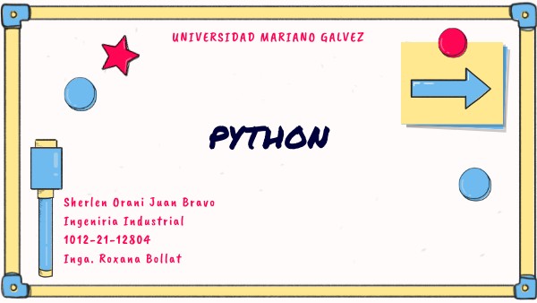 Python | Genially