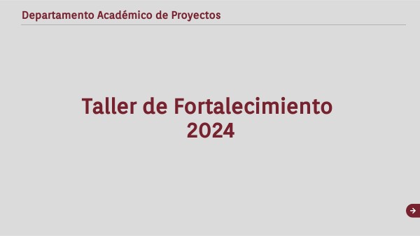 Fortalecimiento DAP 2024