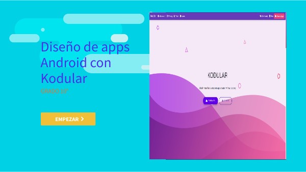 Diseño de apps Android con Kodular | Genially