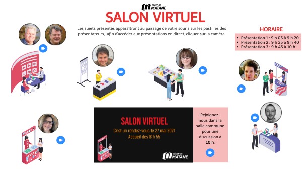Salon réseautage | Genially