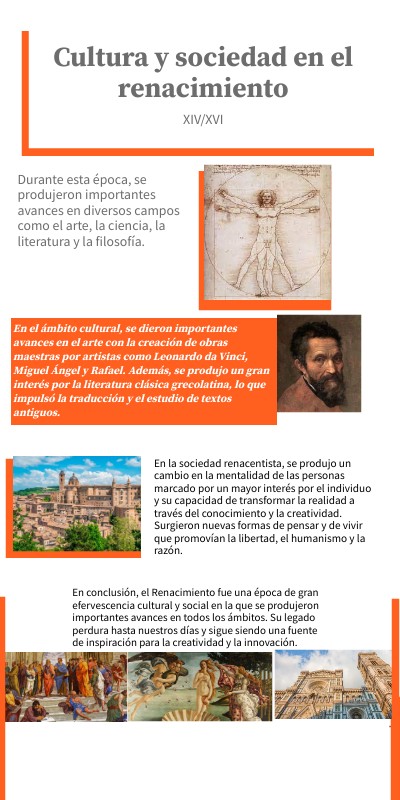 Infografia RENACIMIENTO | Genially