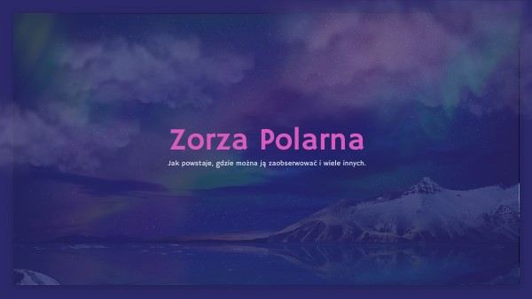 AURORA PRESENTATION | Genially