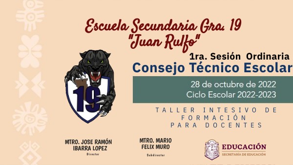 1ra. Sesión CT SEC 1