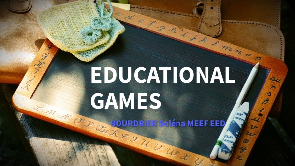 GAME EDUCATION